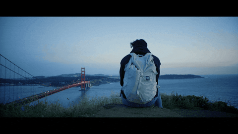 Sitting San Francisco GIF by Petit Biscuit - Find & Share on GIPHY
