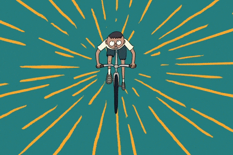 Bike Running Late GIF by rawrmos - Find & Share on GIPHY