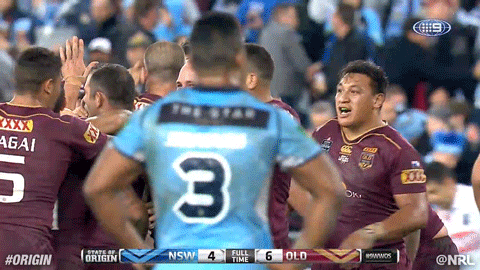 Happy Rugby League GIF by NRL - Find & Share on GIPHY