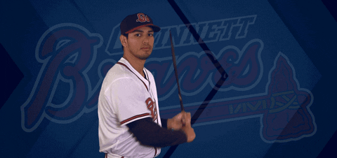 Hitting Big Hit GIF by Gwinnett Braves - Find & Share on GIPHY