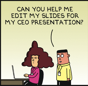 Alice Helps Asok With Slides - Dilbert Comic Strip on 2017-06-15 : r ...