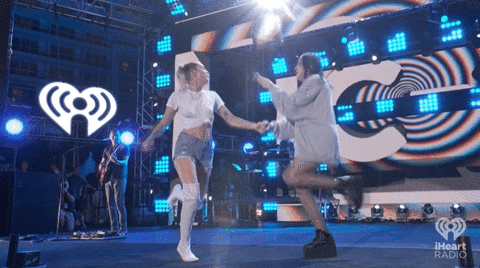Miley Cyrus Dancing GIF by iHeartRadio - Find & Share on GIPHY