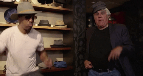 Jay Leno Dancing GIF by Jay Leno's Garage - Find & Share on GIPHY