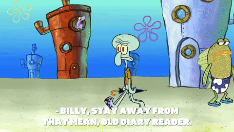 Season 9 Little Yellow Book GIF by SpongeBob SquarePants - Find & Share ...