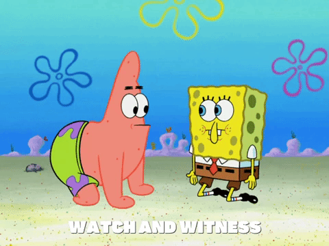 Season 7 The Play'S The Thing GIF by SpongeBob SquarePants - Find ...