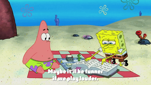 Season 9 Patrick The Game GIF by SpongeBob SquarePants - Find & Share ...