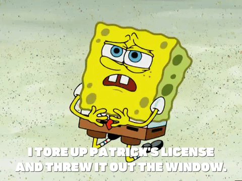 Season 4 Driven To Tears GIF by SpongeBob SquarePants - Find & Share on ...