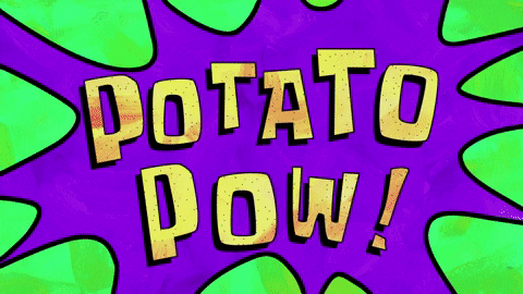 Episode 1 Potato Pow GIF by SpongeBob SquarePants - Find & Share on GIPHY