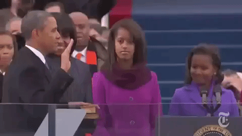 President Barack Obama Oath GIF by Obama - Find & Share on GIPHY