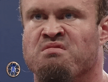 Angry Gene Snitsky GIF by WWE - Find & Share on GIPHY
