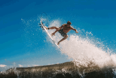 Waves Surf GIF by Evan Hilton - Find & Share on GIPHY