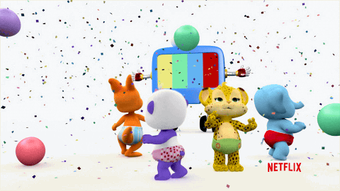 Celebrate Happy New Year GIF by NETFLIX - Find & Share on GIPHY