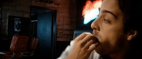 Hiding Eating GIF by The Orchard Films - Find & Share on GIPHY