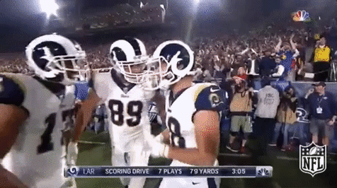 Los Angeles Rams Football GIF by NFL - Find & Share on GIPHY