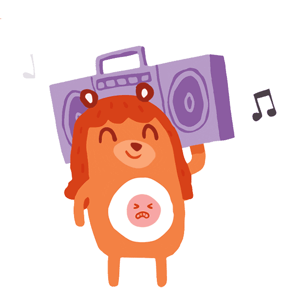 Sing Beat Box Sticker by Macmillan Kids for iOS & Android | GIPHY