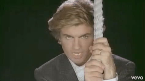 Careless Whisper GIF by George Michael - Find & Share on GIPHY