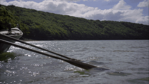 Rowing GIF by MASTERPIECE | PBS - Find & Share on GIPHY