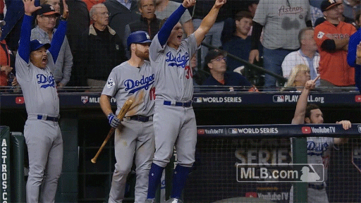 Los Angeles Dodgers GIF by MLB - Find & Share on GIPHY