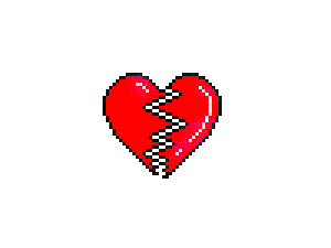 Broken Heart Heartbreak Sticker by Ben Tuber for iOS & Android | GIPHY
