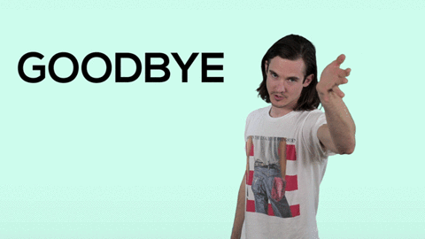 See Ya Goodbye GIF by Chris Farren - Find & Share on GIPHY