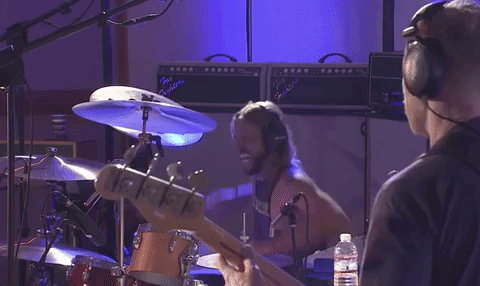 Foo Fighters Live Lounge GIF by BBC Radio 1 - Find & Share on GIPHY
