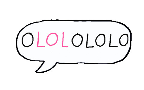 Texting Lol Sticker by Originals for iOS & Android | GIPHY