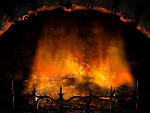 Christmas Fire GIF by DP Animation Maker - Find & Share on GIPHY