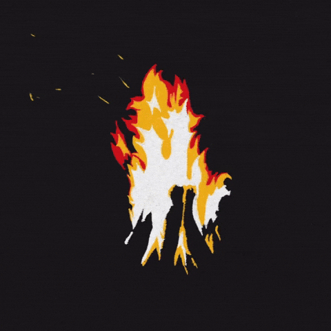 Fire Winter GIF by kijek/adamski - Find & Share on GIPHY