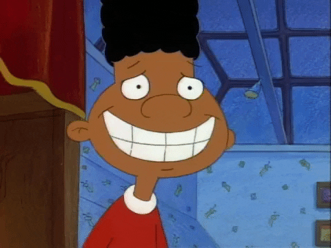 Teeth Smile GIF by Hey Arnold - Find & Share on GIPHY