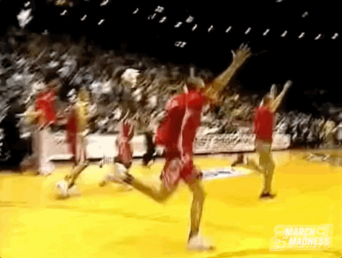 University Of Wisconsin Basketball GIF by NCAA March Madness - Find ...