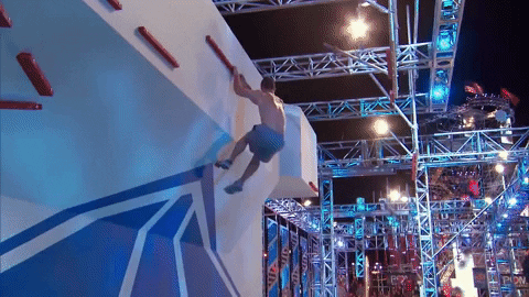 American Ninja Warrior The Weatherman GIF by Joe Moravsky - Find ...