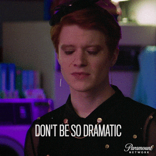 Calm Down Paramount Network GIF by Heathers - Find & Share on GIPHY