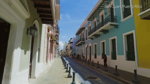 Puerto Rico Colors Gif By Celebrity Cruises Gif - Find & Share on GIPHY