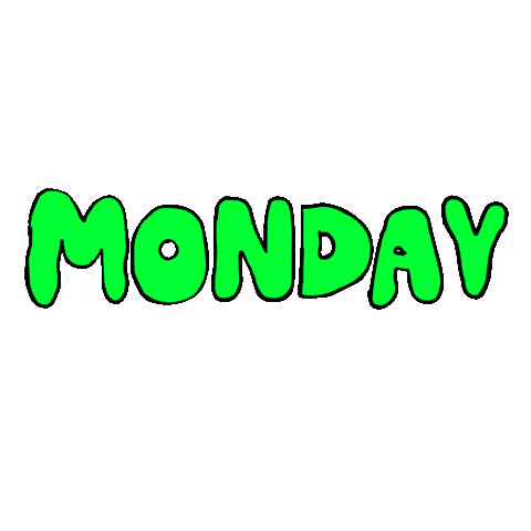Monday Sticker by deladeso for iOS & Android | GIPHY