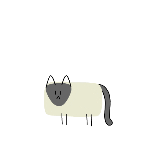 Cat Waiting GIF by CsaK - Find & Share on GIPHY