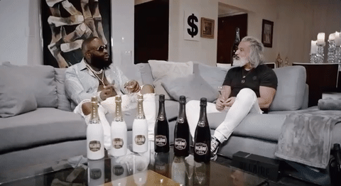 Rick Ross GIF by Luc Belaire - Find & Share on GIPHY