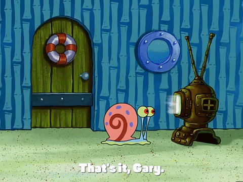 Season 3 The Great Snail Race GIF by SpongeBob SquarePants - Find ...