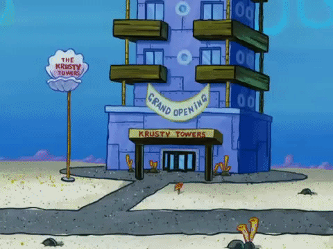 Season 4 Krusty Towers GIF by SpongeBob SquarePants - Find & Share on GIPHY