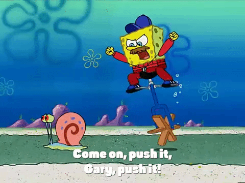 Season 3 The Great Snail Race GIF by SpongeBob SquarePants - Find ...