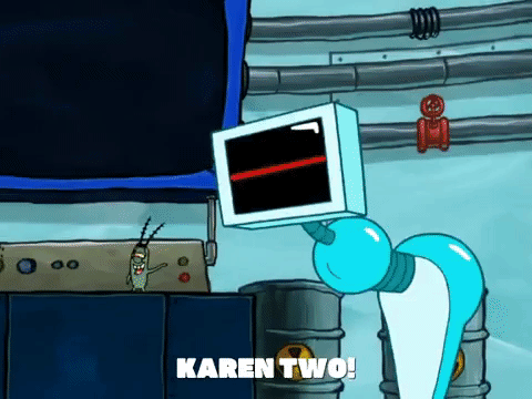 Season 8 Karen 2.0 GIF by SpongeBob SquarePants - Find & Share on GIPHY