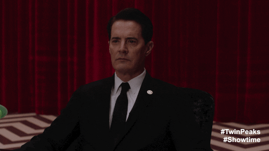 Kyle Maclachlan Agent Cooper GIF by Twin Peaks on Showtime - Find ...