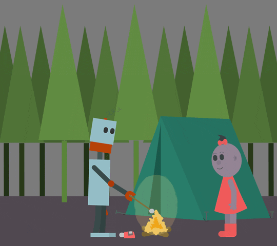 Animation Camping GIF by The Old Stand Studio - Find & Share on GIPHY