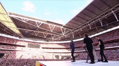 Wembley Stadium Crowds GIF by Capital FM - Find & Share on GIPHY