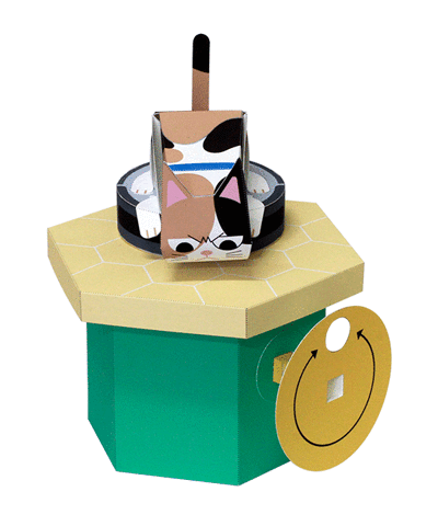 Ceiling Cat | Paper crafts, Paper toys, Crazy cat lady gifts