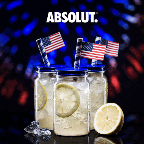 4Th Of July Lets Grab A Drink GIF by Absolut Vodka - Find & Share on GIPHY