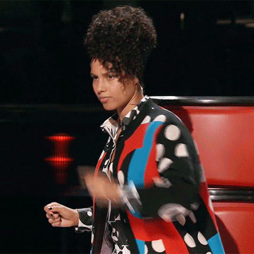 The Voice Boxing GIF by Alicia Keys - Find & Share on GIPHY