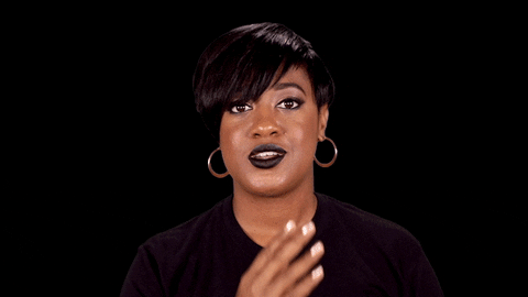 Shh GIF by Rapsody - Find & Share on GIPHY