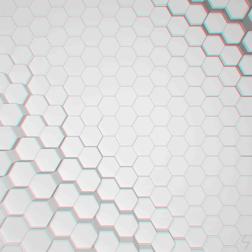 Hexagons creating a wave : r/oddlysatisfying