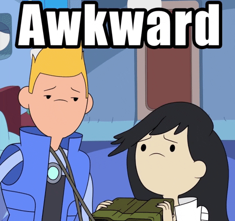 Awkward Chris GIF by Cartoon Hangover - Find & Share on GIPHY