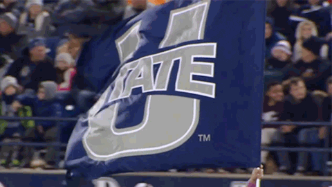 Utah State GIF by USUAthletics - Find & Share on GIPHY